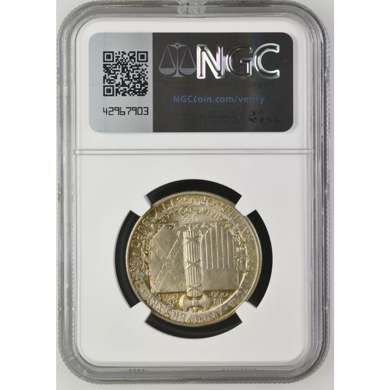 1936 Classic Commemorative Grant Memorial NGC MS-65 GETTYSBURG - Bar ...