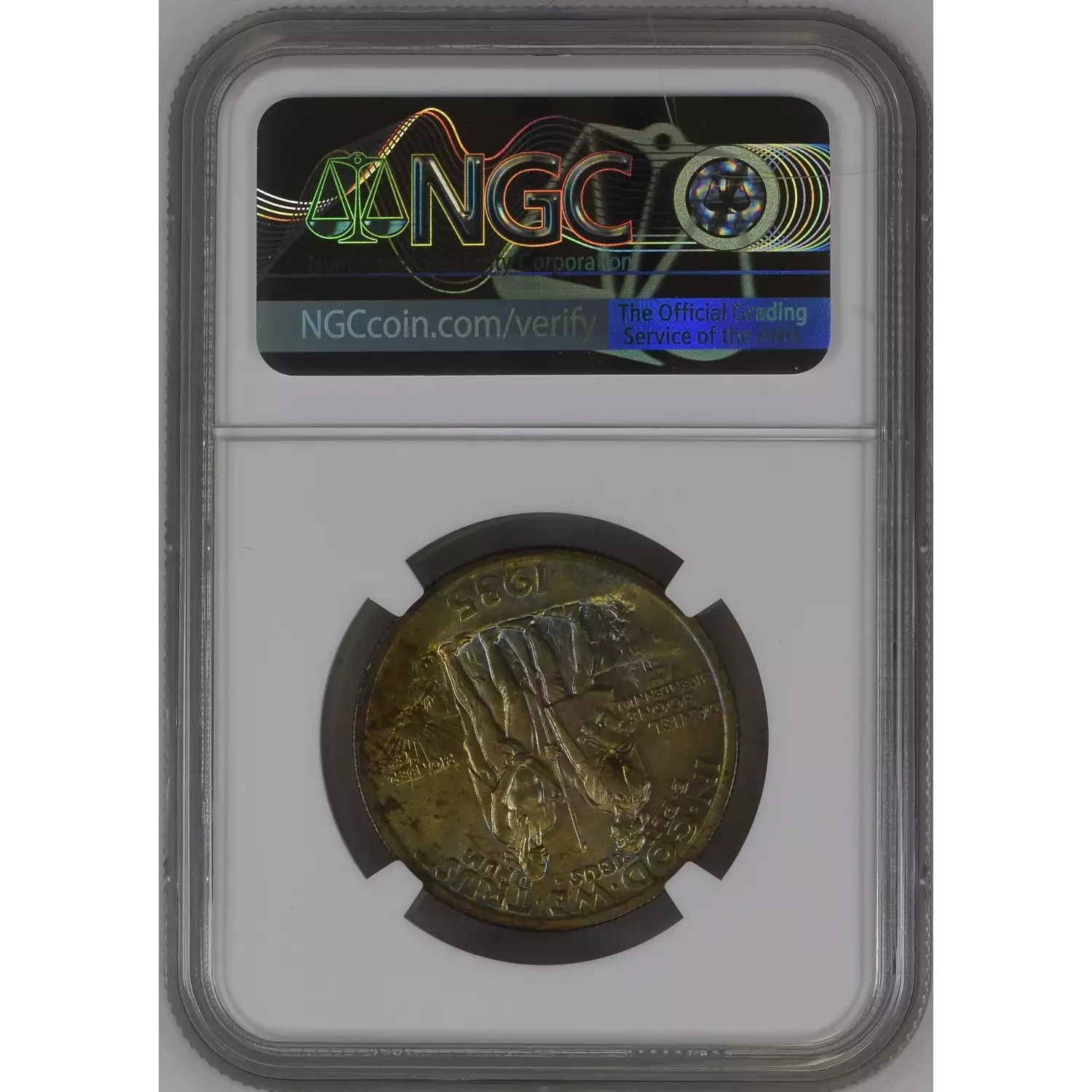 1935 Classic Commemorative Daniel Boone Bicentennial NGC MS-67 BOONE ...